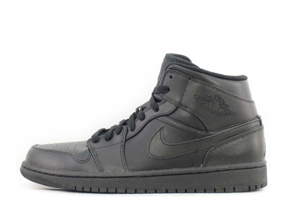 Nike Air Jordan 1 Mid "Black" 554724-010 | SNKRDUNK
