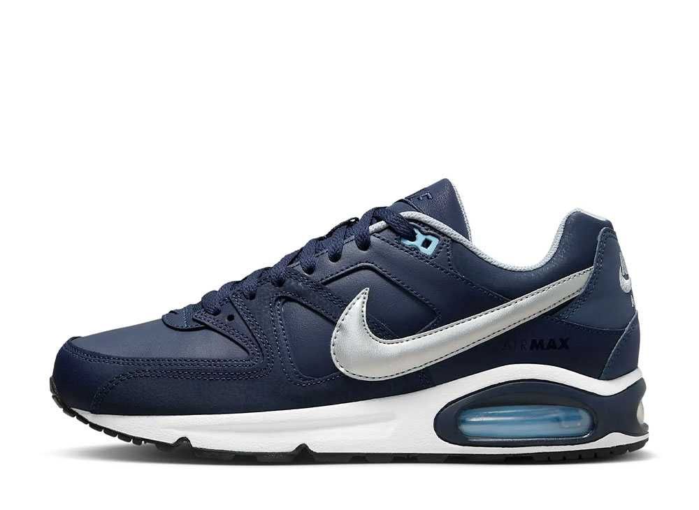 Nike Air Max Command "Obsidian/Blue Cap/White/Metallic Silver" 749760 ...