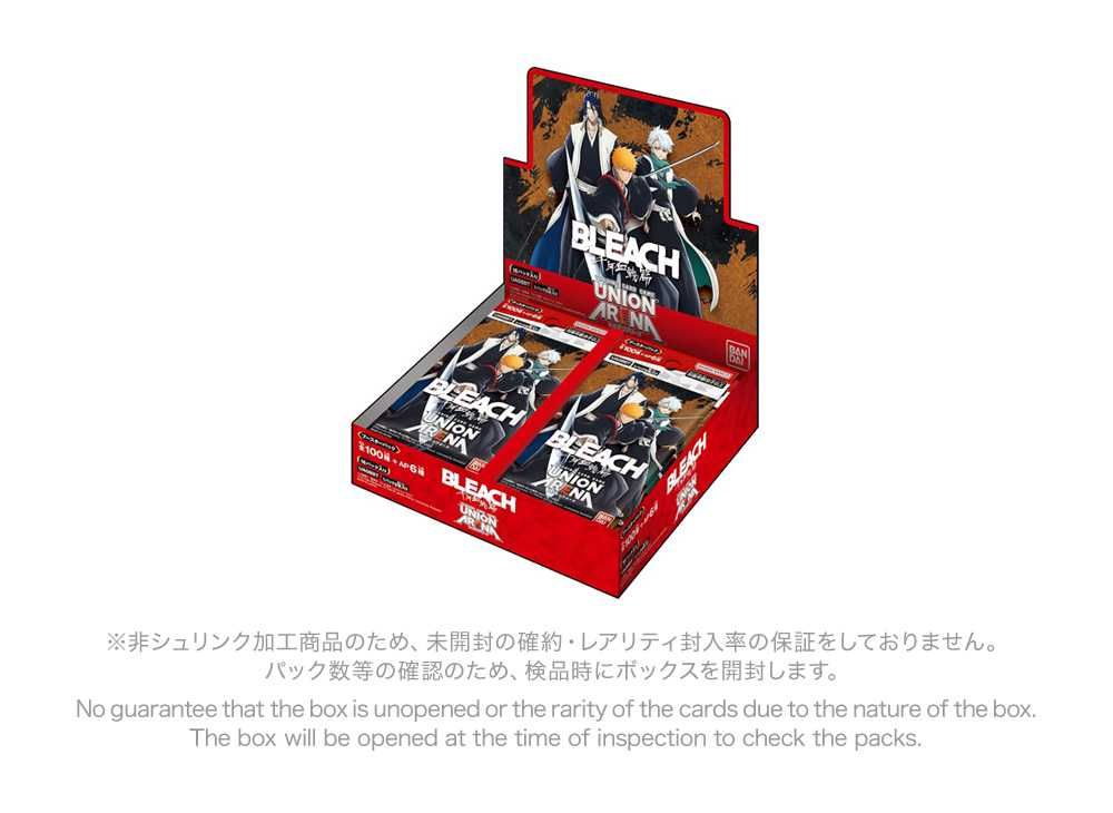 UNION ARENA Booster Pack "BLEACH Thousand-year blood war" Box | SNKRDUNK