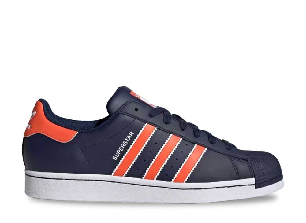adidas Originals Superstar "Night Indigo/Orange/Cloud White" IF3632 ...