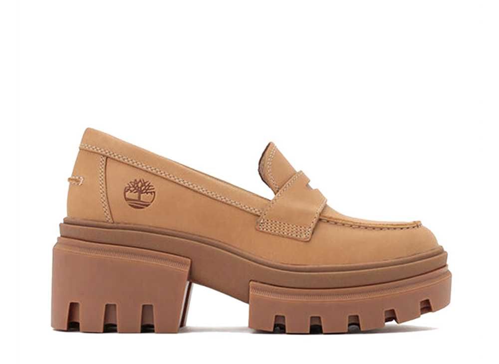 Timberland Women's Everleigh Loafer Shoes "Light Beige" TB0A2ME6EN21 ...