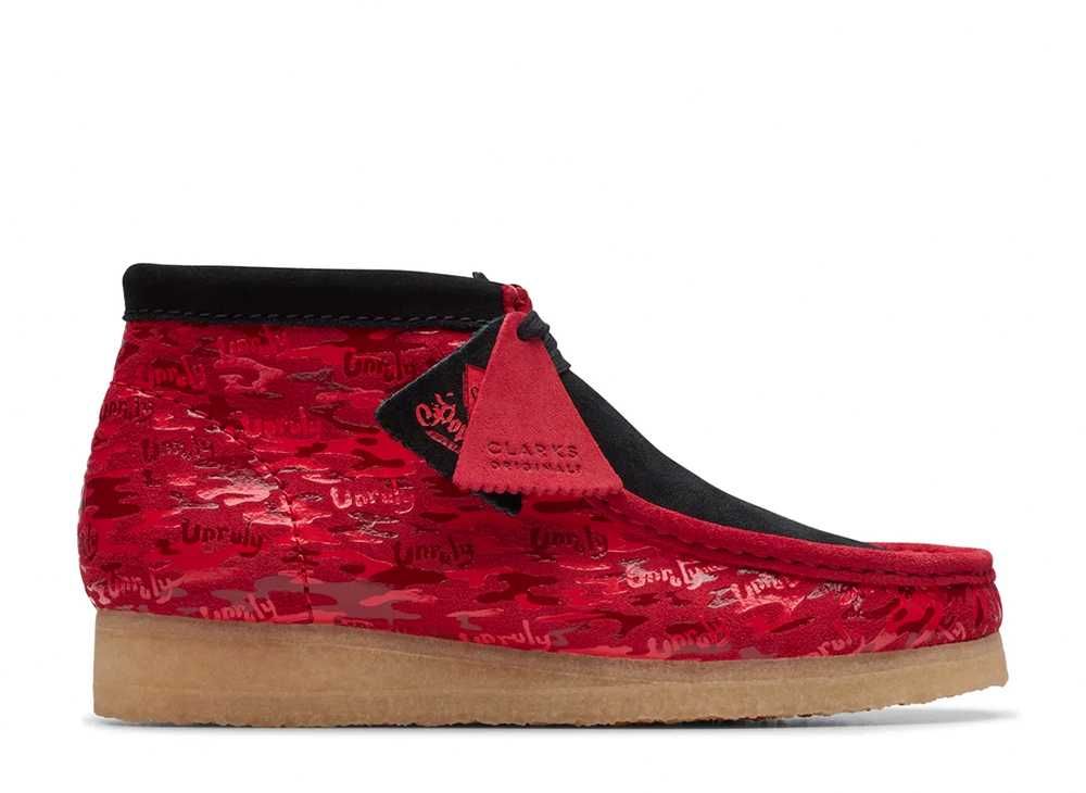 Popcaan × Clarks Wallabee Boot "Red Camo" 26175816 | SNKRDUNK