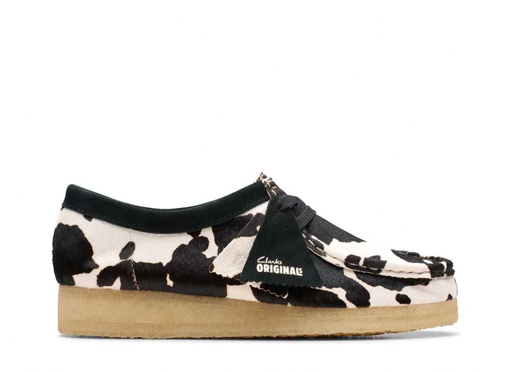 Clarks Women's Wallabee "Cow Print Hair On" 26175835 | SNKRDUNK