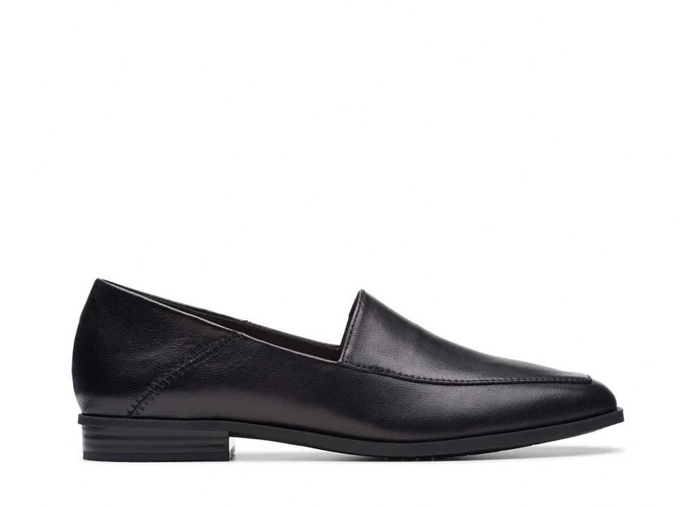 Clarks Women's Sarafyna Freva "Black Leather" 26174827 | SNKRDUNK