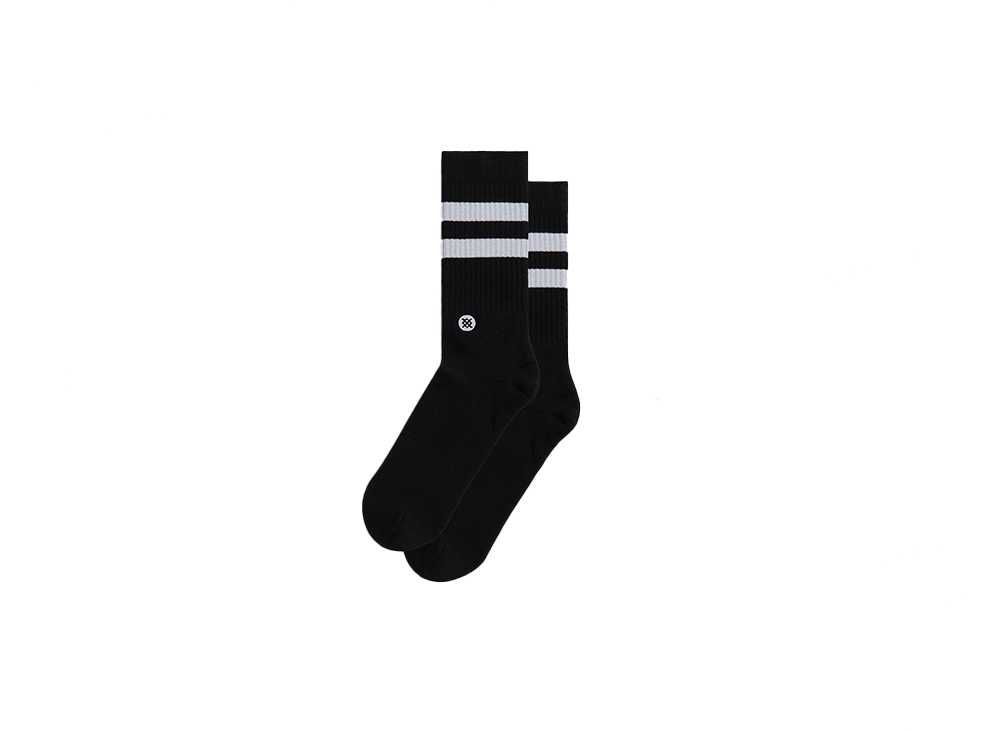 Kith Classics x Stance Crew Sock "Black / White" | SNKRDUNK