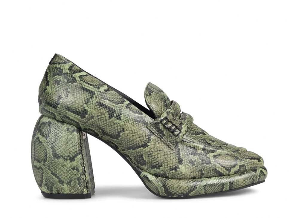 Martine Rose × Clarks Women's Loafer "Green Snake" 26178346 | SNKRDUNK