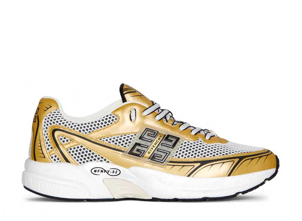 GIVENCHY NFNTY-52 Runners Sneaker "Gold/White" BH00AGH1RA-720 | SNKRDUNK