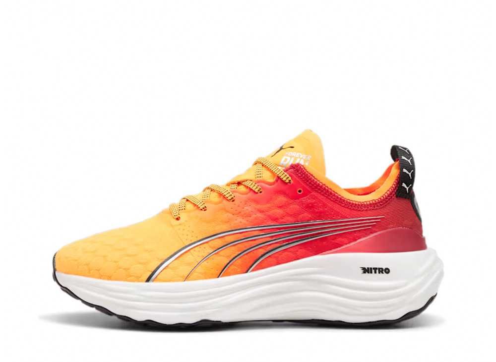 Puma Women's Foreverrun Nitro "Sun Stream/Sunset Glow/Puma White ...