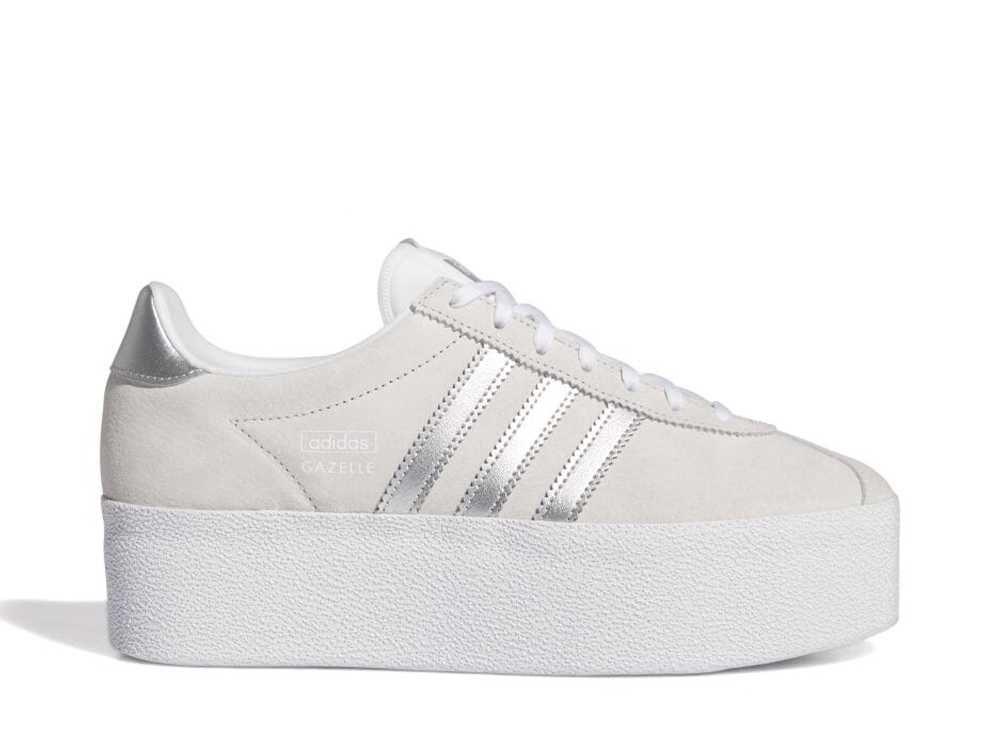adidas Originals Women's Gazelle Up "Footwear White/Grey One/Core Black ...