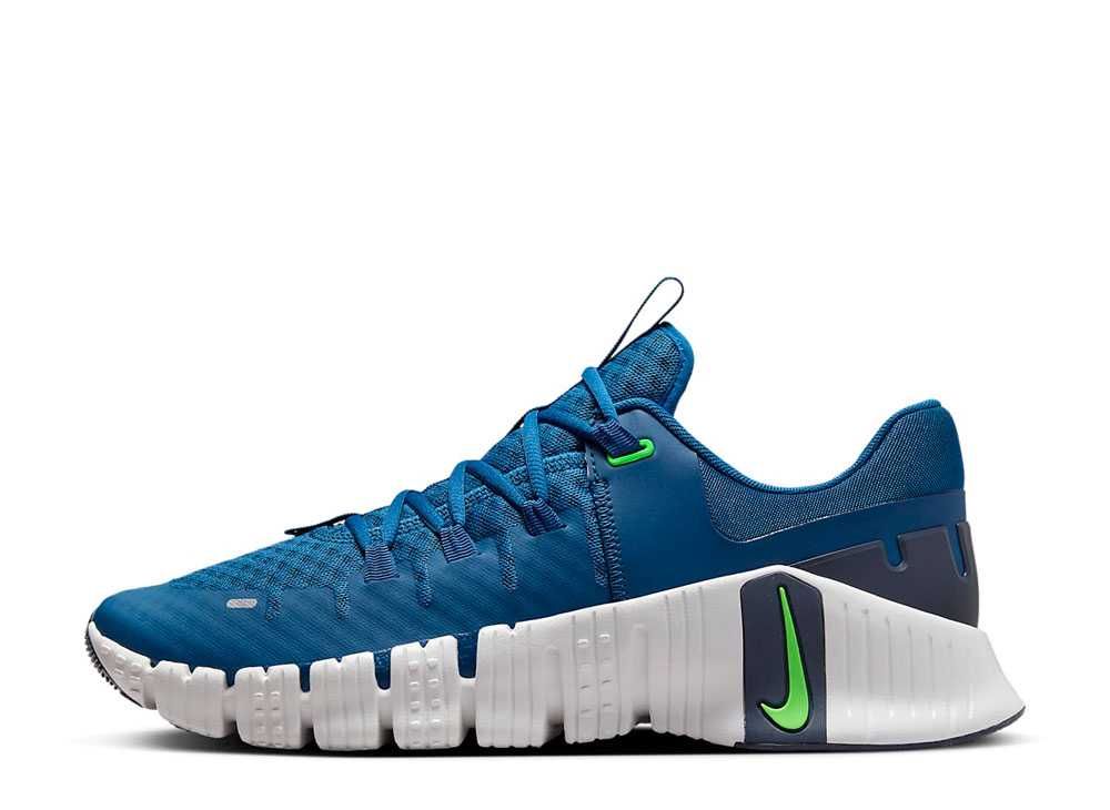 Nike Free Metcon 5 "Court Blue/Thunder Blue/Platinum Tint/Green Strike ...