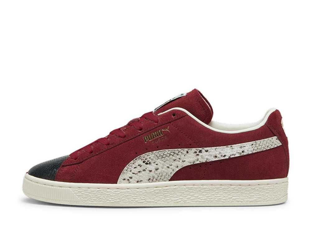 Puma Suede Split "Intense Red/Cold Green/Frosted Ivory" 398706-01 ...