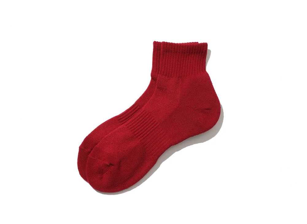 FreshService Original 3-Pack Short Socks "Deep Red" | SNKRDUNK