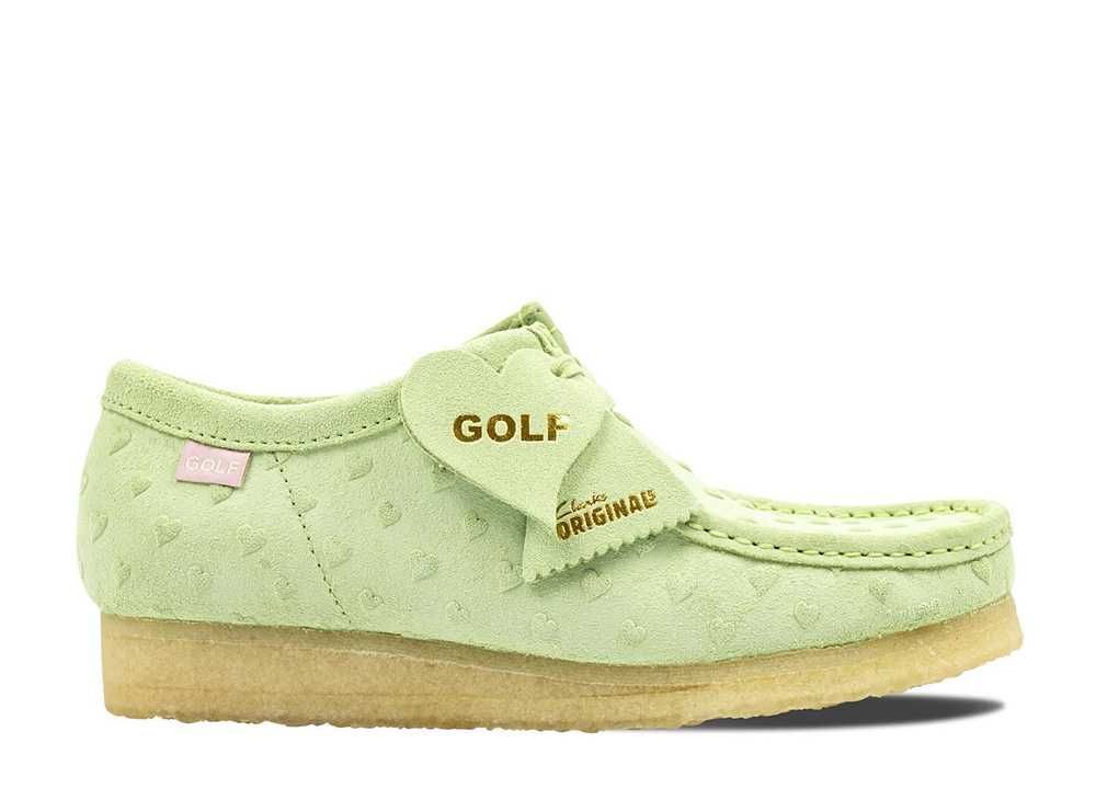 GOLF WANG × Clarks Wallabee "Green" GOLFWANG-CLARKS-24SS-WALLABEE-GRN ...