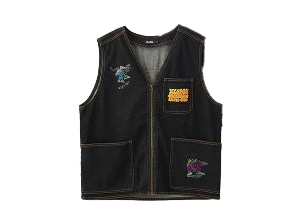 XLARGE x CSC Denim Vest "Black"の新品/中古フリマ(通販)｜スニダン