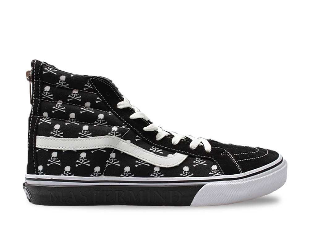Mastermind Japan × Vans Sk8-Hi "Black/White" V38OGMASTERMIND | SNKRDUNK