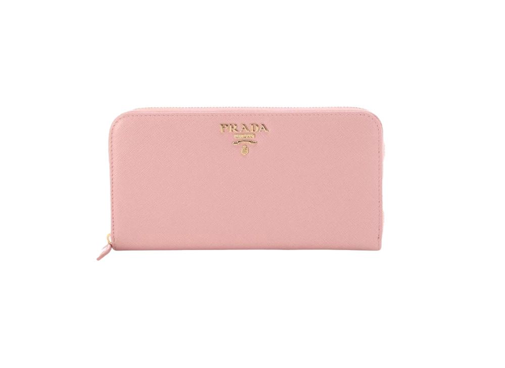 プラダ サフィアーノレザー ジップアラウンド長財布 "ピーチ" 1ML506 QWA F0924の新品/中古フリマ(通販)｜スニダン