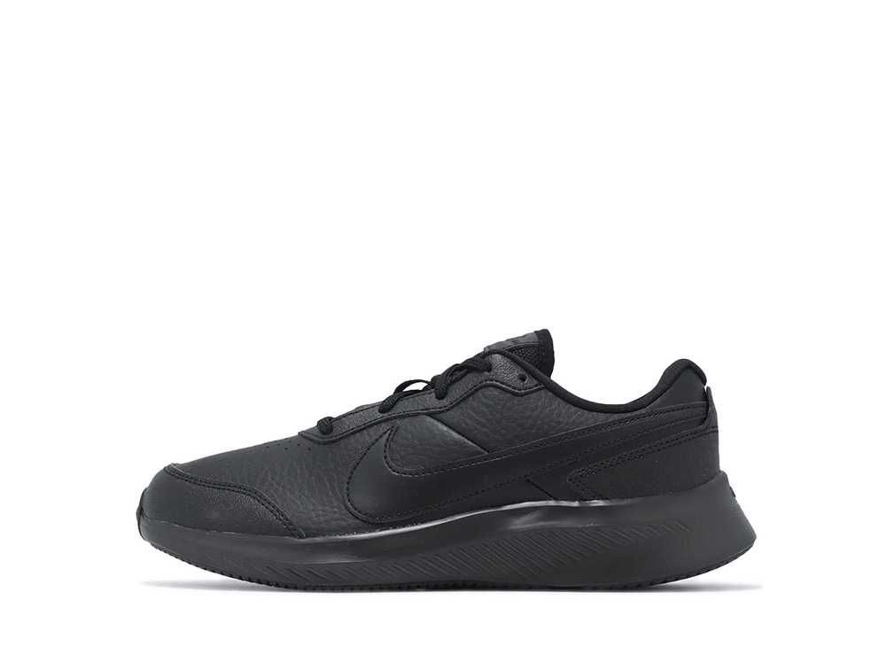 Nike GS Varsity Leather "Triple Black" CN9146-001 | SNKRDUNK