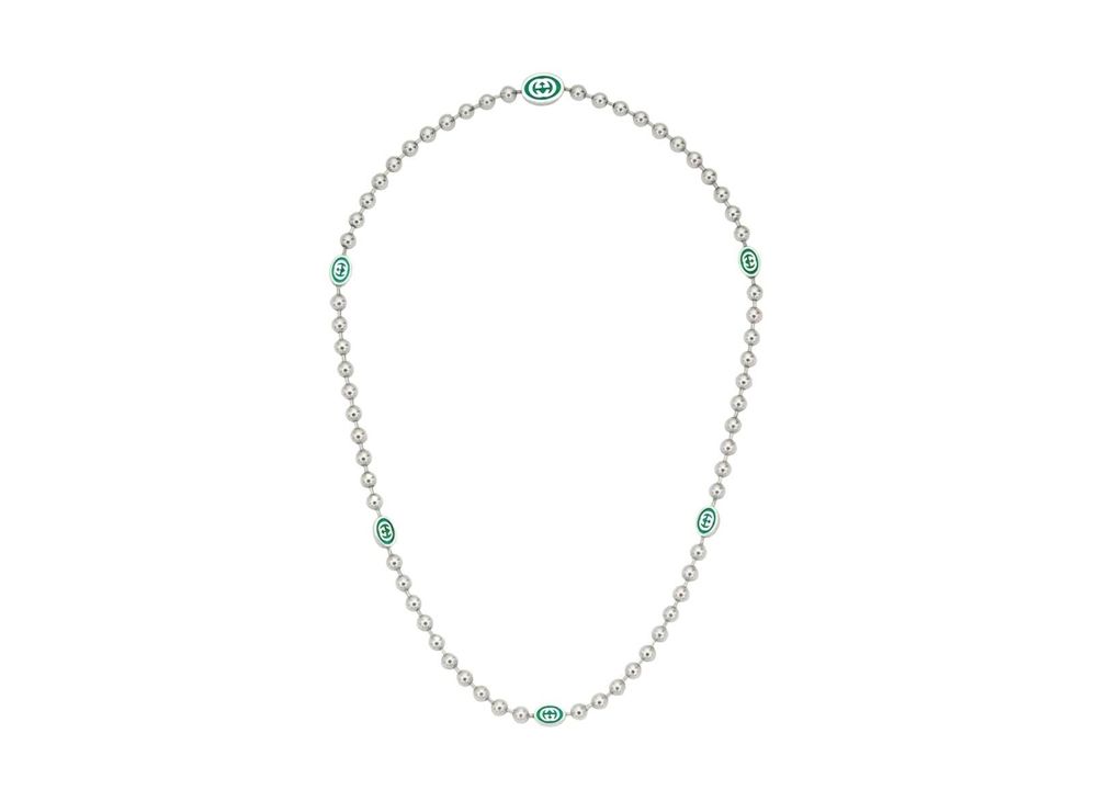 GUCCI Interlocking G Bull Chain Necklace "Silver" | SNKRDUNK