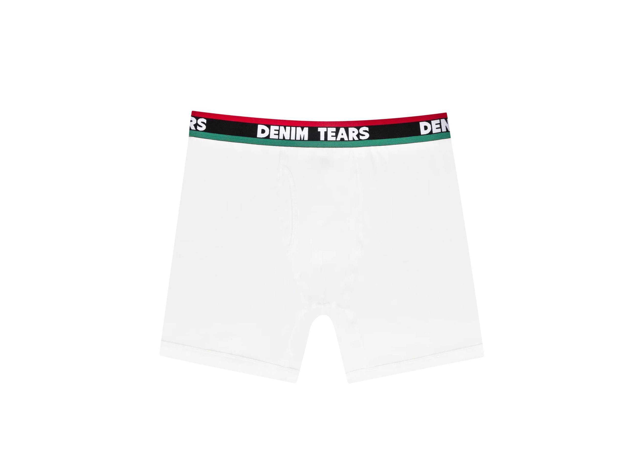 DENIM TEARS Boxer 3Pack "White" | SNKRDUNK