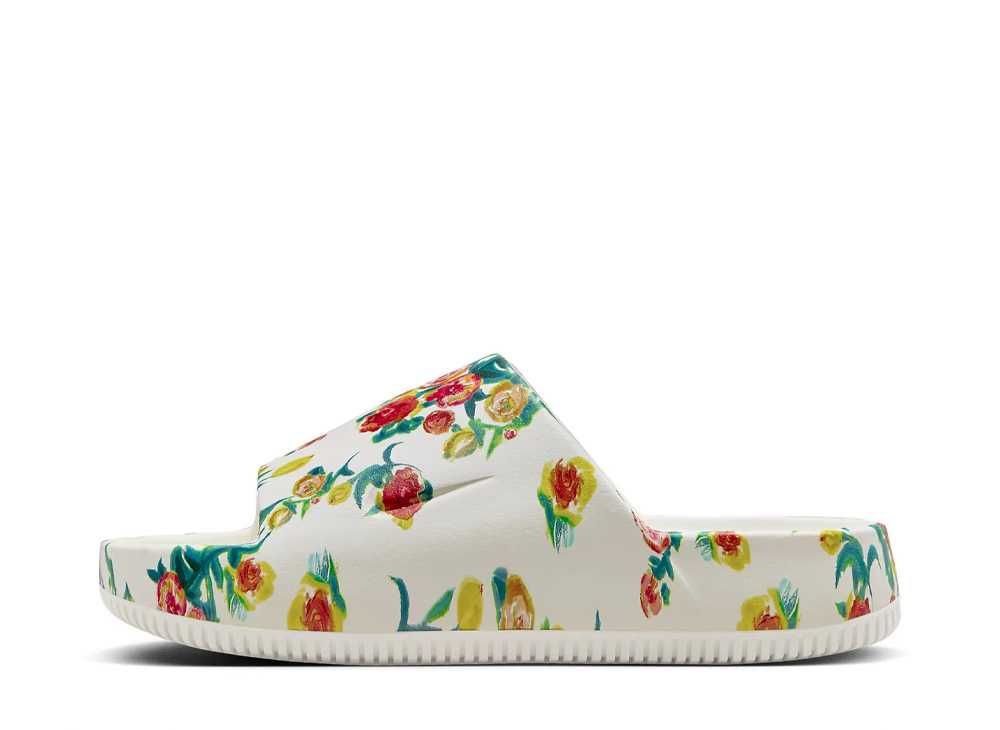Nike Women's Calm Slide "Floral/Sail" HF1069-100 | SNKRDUNK