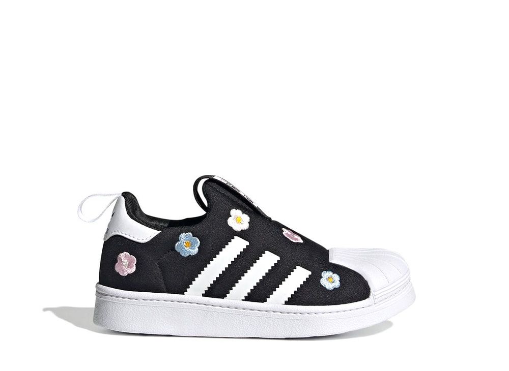 adidas Originals KIDS Superstar 360 "Cloud White/Core Black/Clear Pink ...
