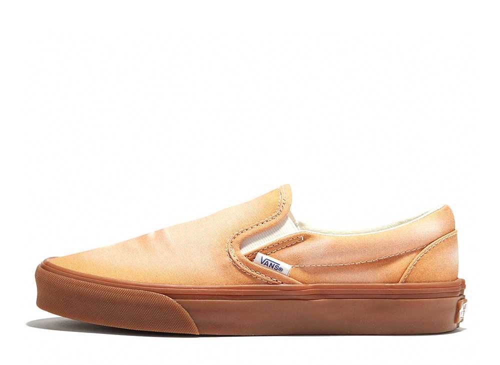 Vans Classic Slip-On Wave Wash "Honey Yellow" VN0A2Z41BLS | SNKRDUNK