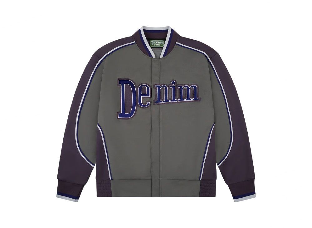 DENIM TEARS Track Jacket "Grey" | SNKRDUNK