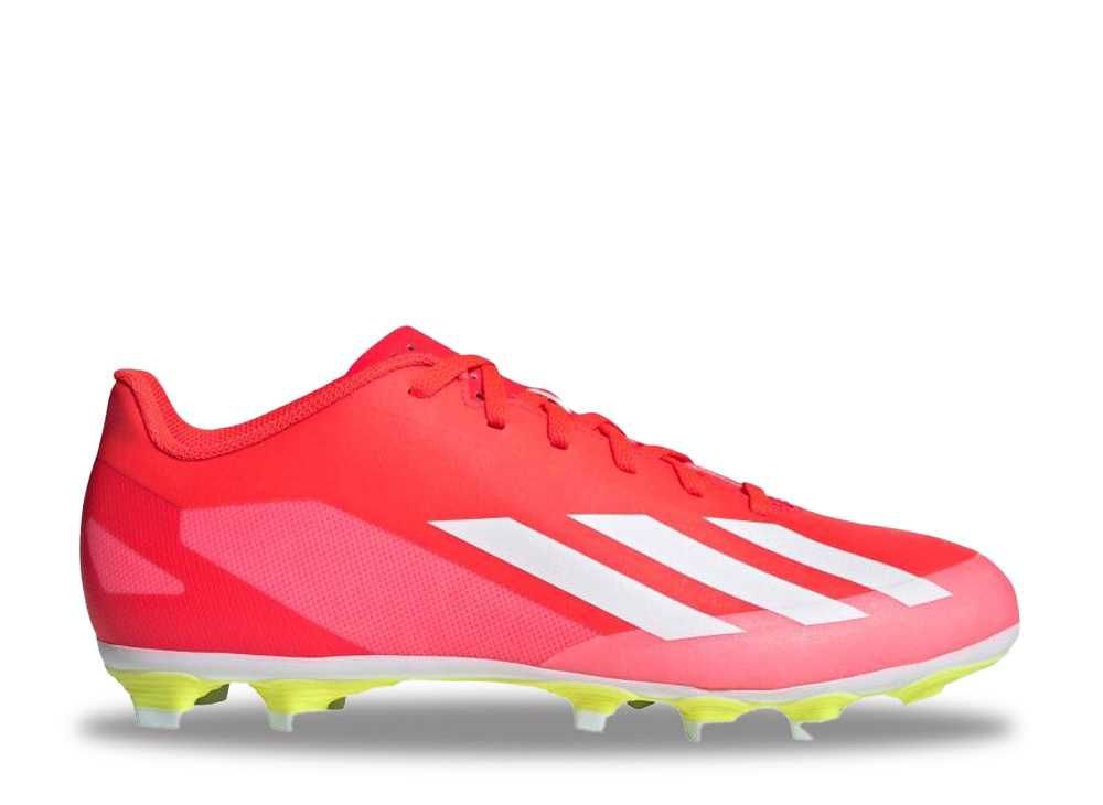adidas X Crazyfast Club FXG "Solar Red/Footwear White/Team Solar Yellow ...