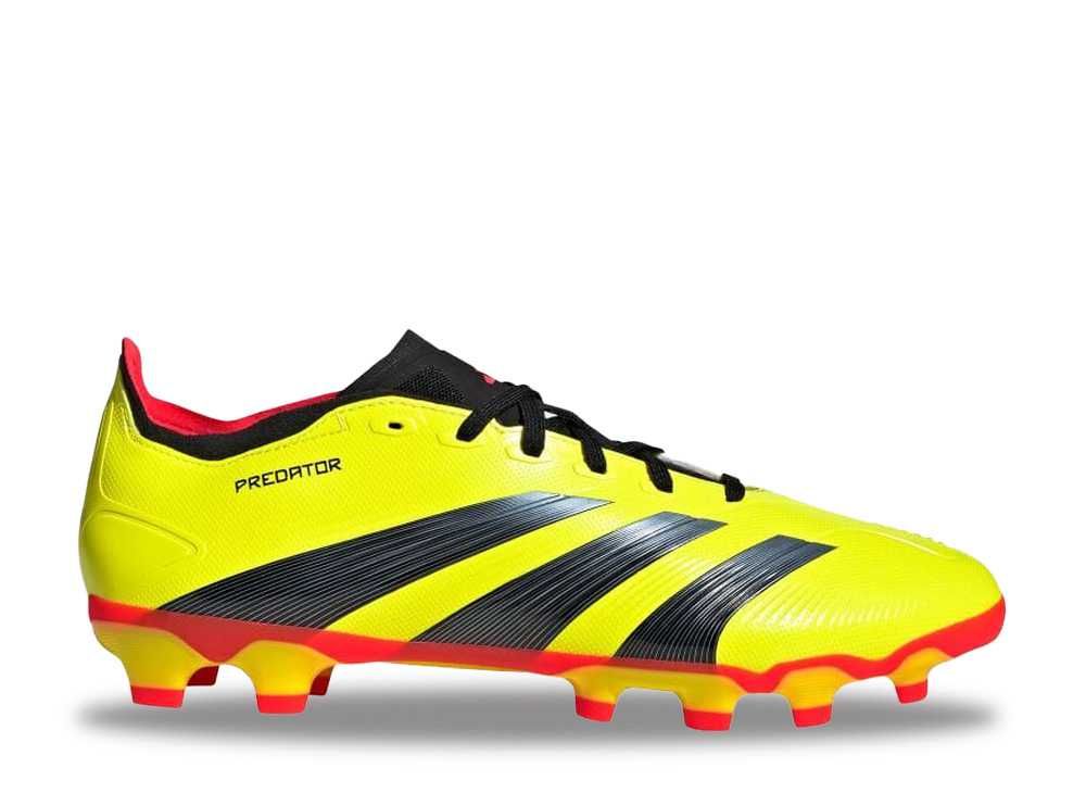 adidas Predator 24 League Low HG/AG "Team Solar Yellow/Core Black/Solar ...