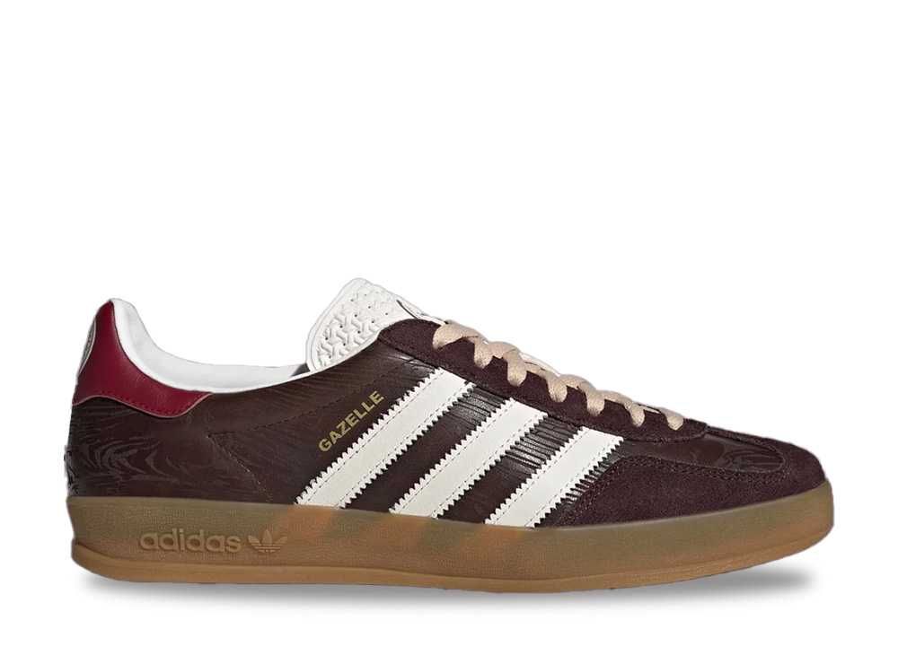 The Blue Trio × adidas Originals Gazelle Indoor "Bronze/White/Light ...