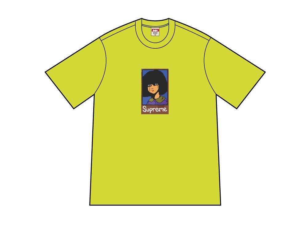 Supreme Emo Tee "Fluorescent Yellow" | SNKRDUNK