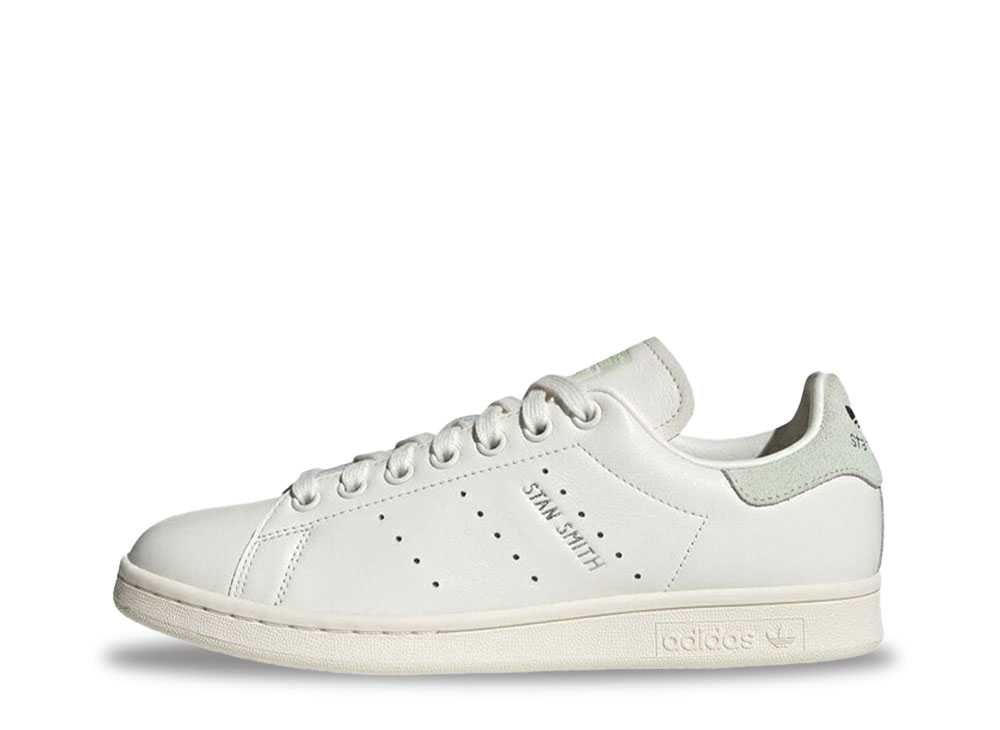 adidas Women's Originals Stan Smith "Core White/Linen Green/Silver ...