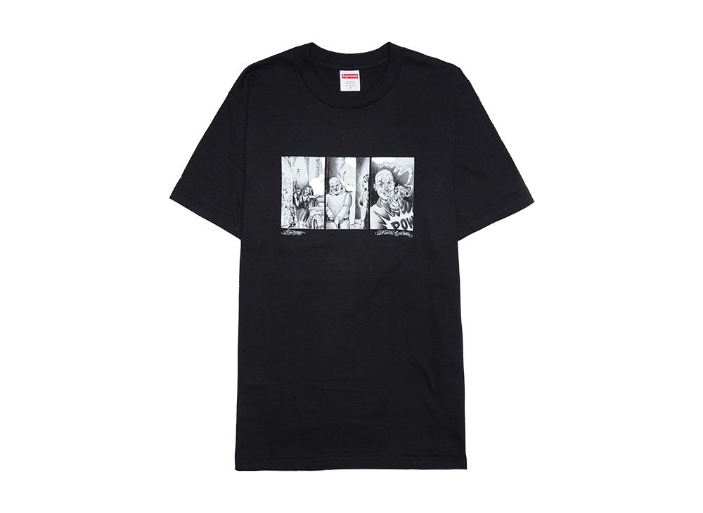 Supreme Mister Cartoon Pow Tee "Black" | SNKRDUNK