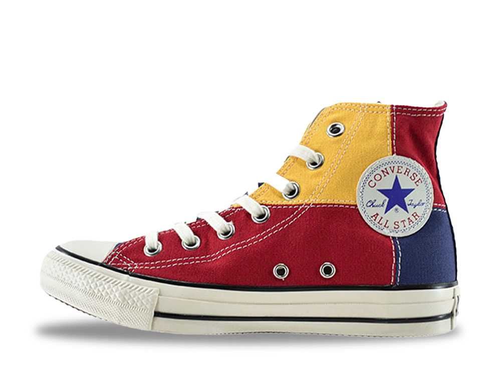Converse All Star US VS-ColorBlock Hi "Yellow/Navy/Red" 31305260 | SNKRDUNK