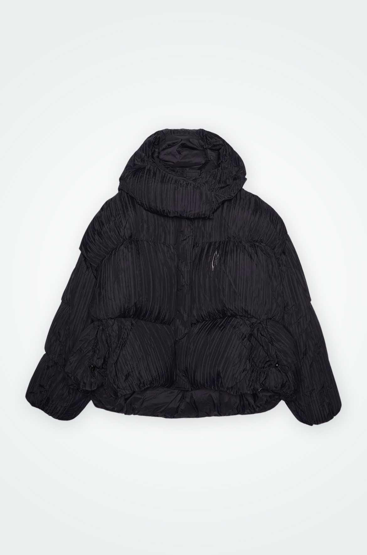 IZZY DU MEDA Pleated puffer "BLACK" | SNKRDUNK