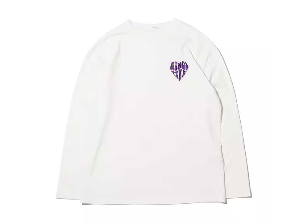 atmos pink Logo Embroidery Longy "White" | SNKRDUNK
