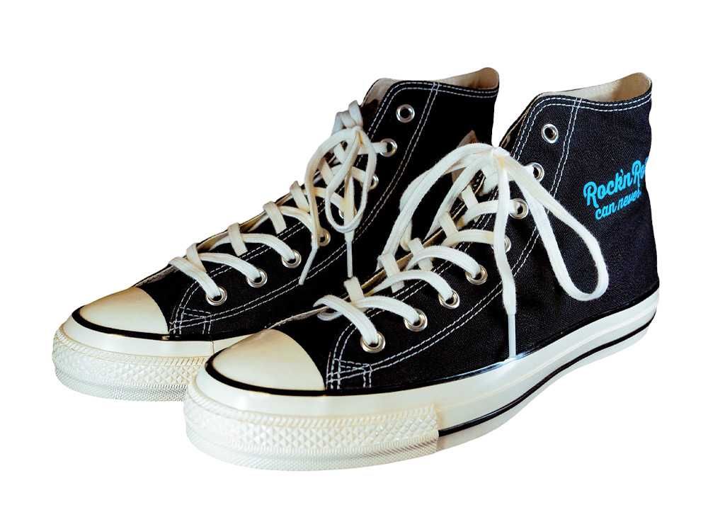 Rock’n Roll Can Never Die × Converse All Star US Hi KS "Black" SKZZ ...