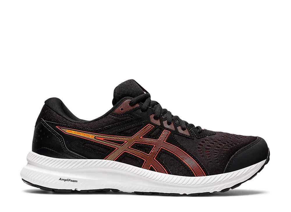 Asics Gel-Contend 8 Extra Wide "Black/Cherry Tomato" 1011B493-004 ...
