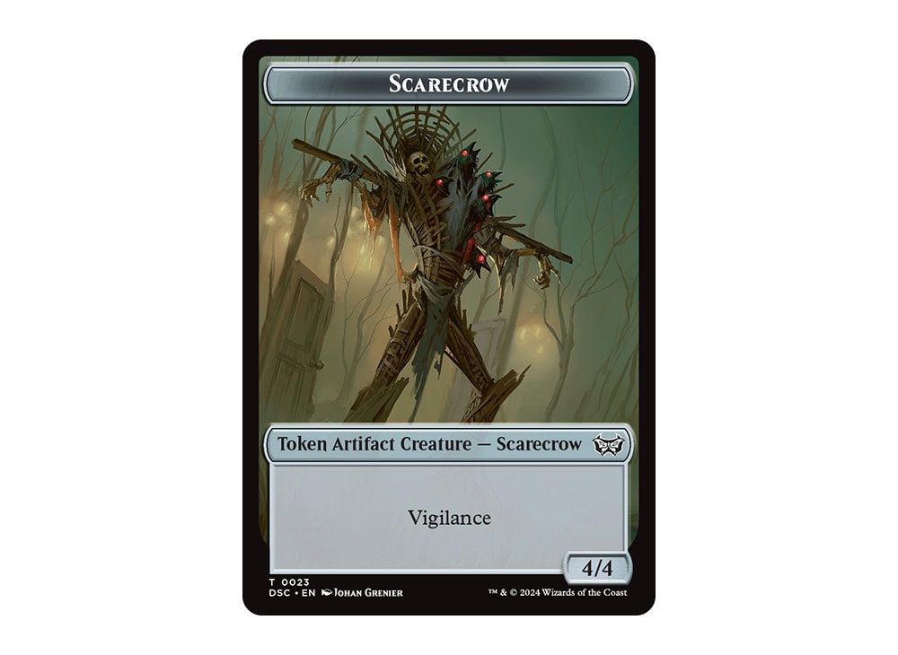 Human Soldier / Scarecrow T [DSC 0003] [EN](Duskmourn : House of Horror ...