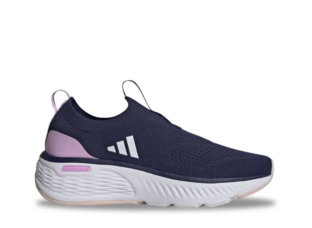 adidas Women's Cloudfoam Go Sock "Dark Blue/Footwear White/Bliss Lilac ...