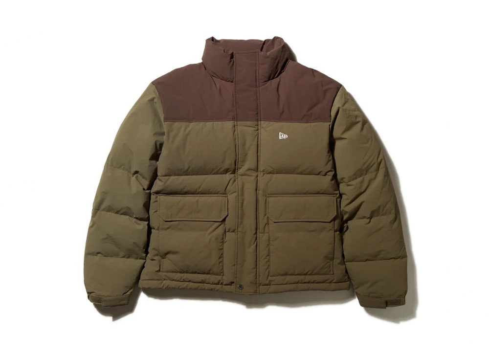 NEW ERA Down Jacket Ripstop "Olive" | SNKRDUNK