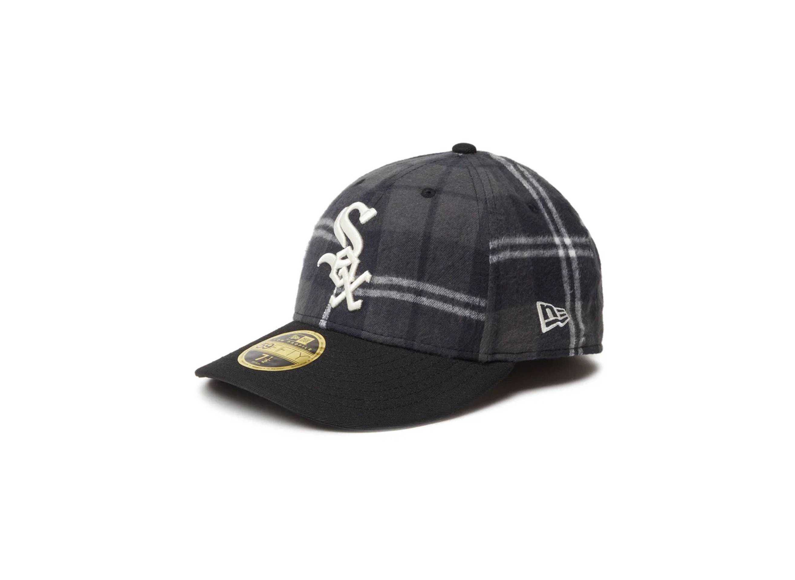 NEW ERA LP 59Fifty MLB Ombre Check Chicago White Sox "Black"の新品/中古フリマ ...