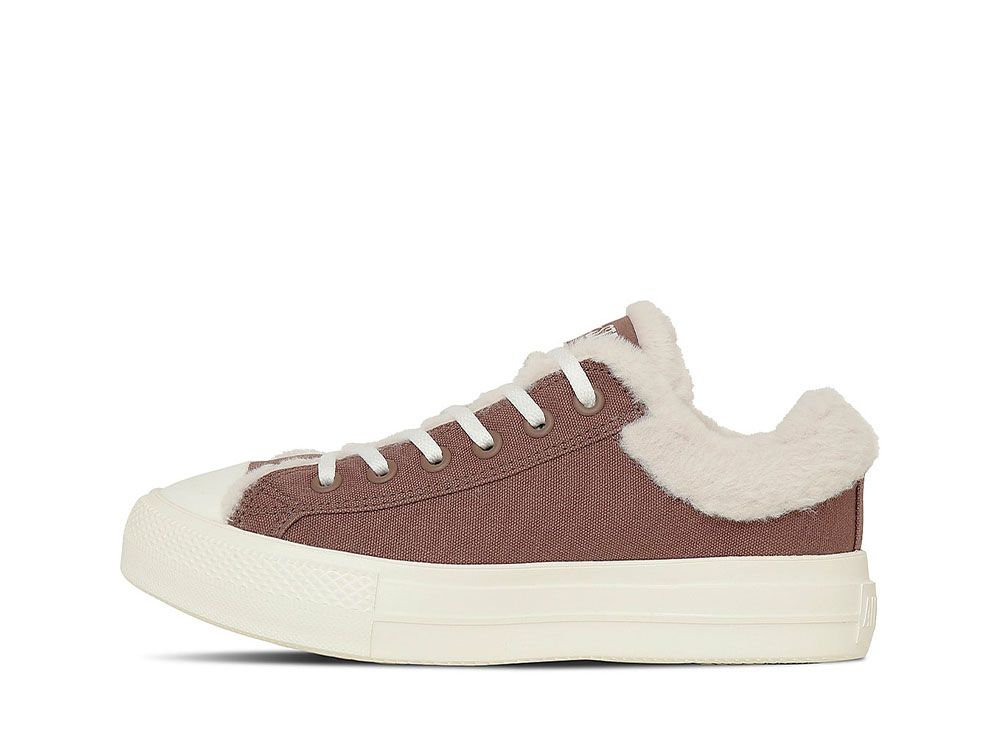 Converse Women's All Star Light PLTS Boa Collar OX "Mocha Brown ...