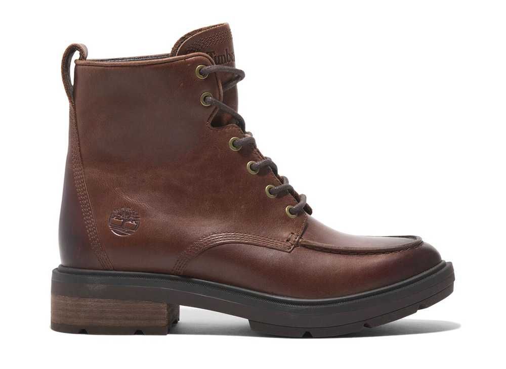Timberland Women's Brimfield Mid Lace Up Boots "Dark Brown ...
