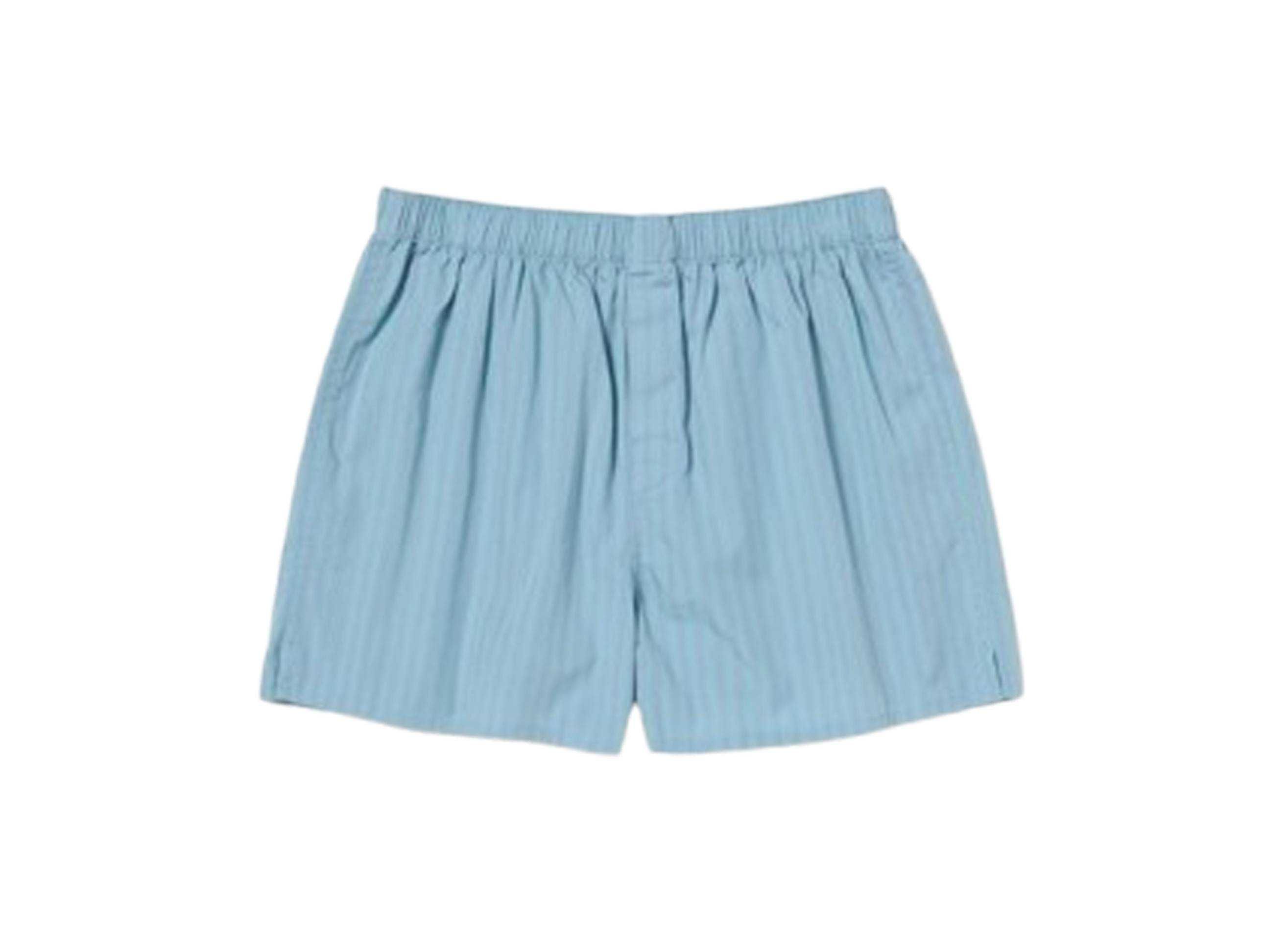 AURALEE x Tekla Boxer Shorts "Mist Stripes" | SNKRDUNK