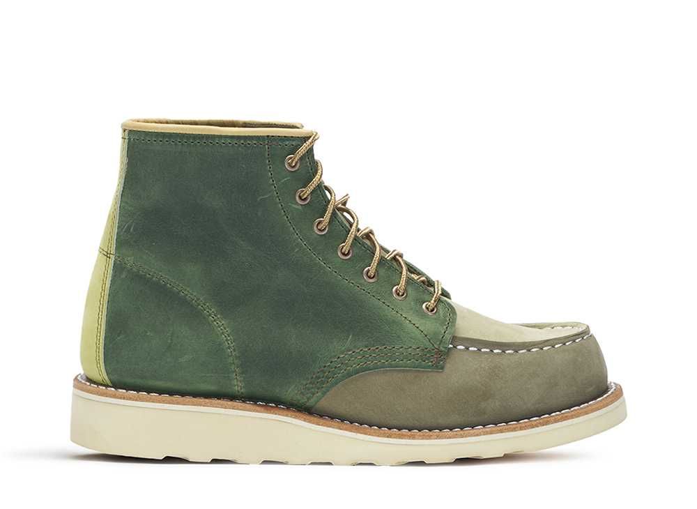 The Great × RED WING Women's Classic Moc "Army Multi" 3465 | SNKRDUNK