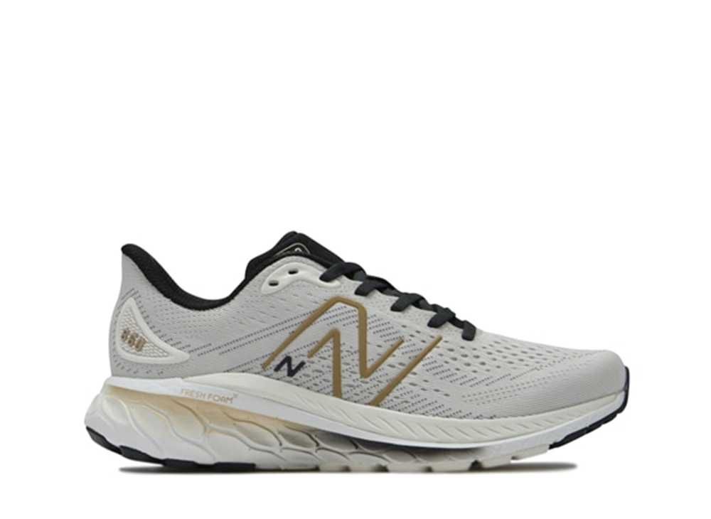 New Balance Women's Fresh Foam X 860 V13 "White/Gold" W860U13 | SNKRDUNK