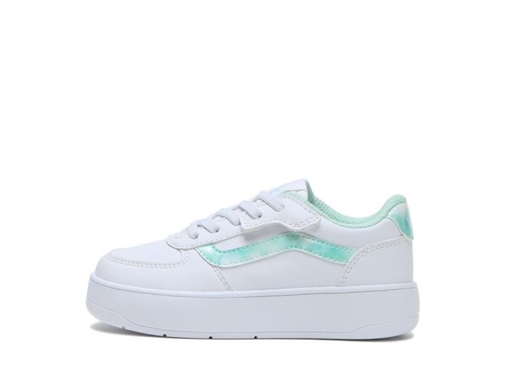Vans PS Kulick Plat "White/Mint Marble" (V2948K PLAT) 681109-0001 ...