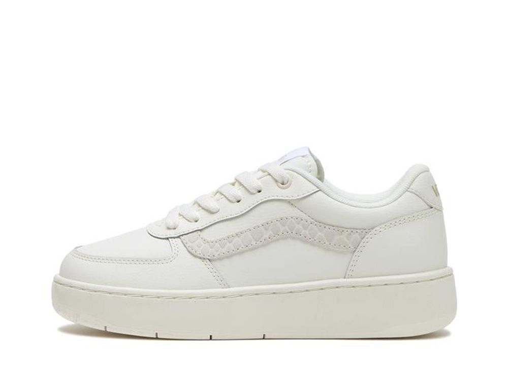 Vans Women's Kulick Plat "White/Sail" (V2948 PLAT) 667185-0005 | SNKRDUNK