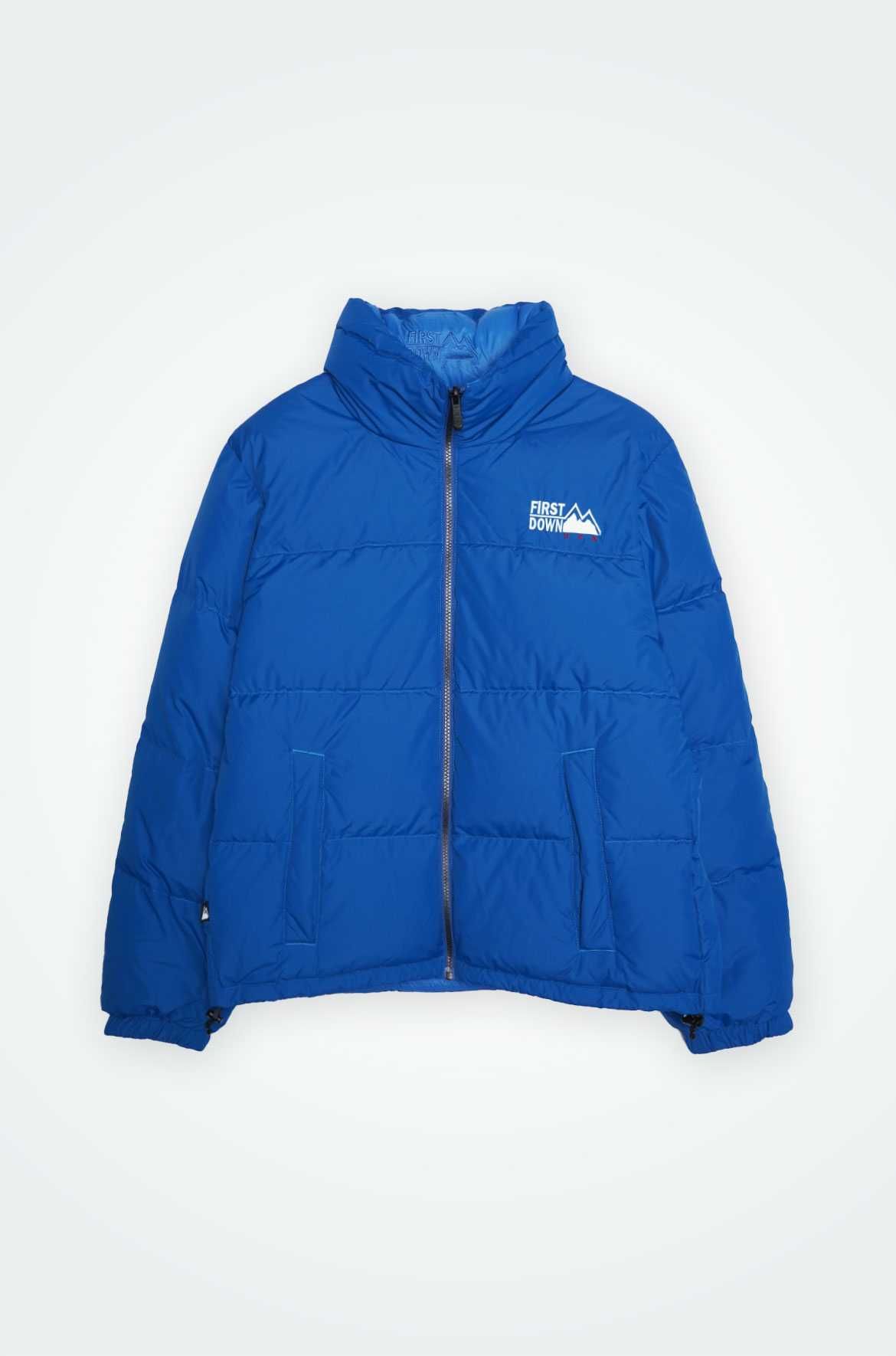ファーストダウン バブルダウンジャケットショート "ブルー"の購入/通販ならスニーカーダンク